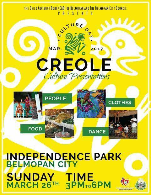 Creole Cultural Presentations: Cultural Day